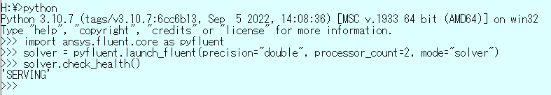 PyFluentを使ってみた（その1） | RCCM 流体グループ