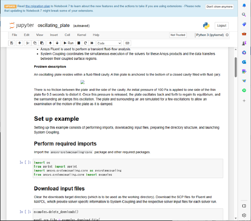 PySystemCouplingを触ってみました | RCCM 流体グループ