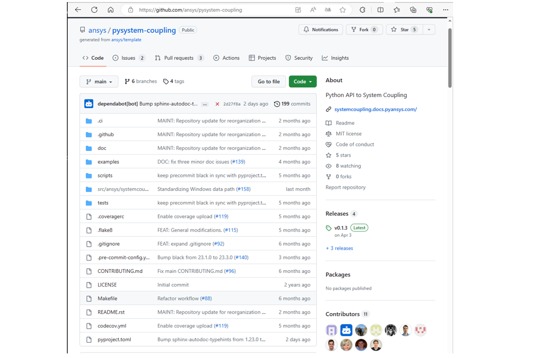PySystemCouplingを触ってみました | RCCM 流体グループ
